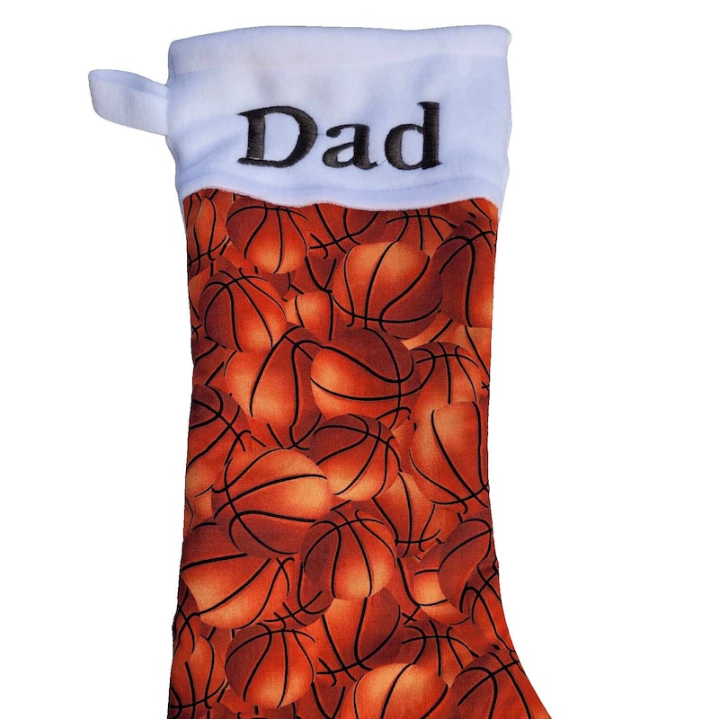 Basketball Stocking - Etsy
