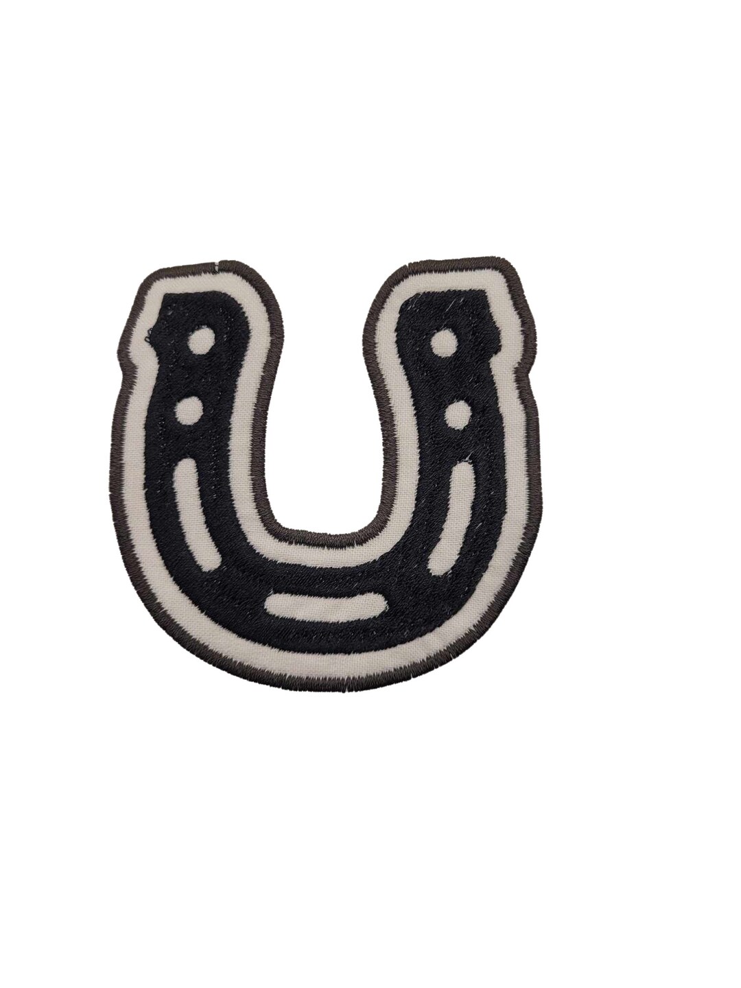Horseshoe Iron on Patch - Etsy