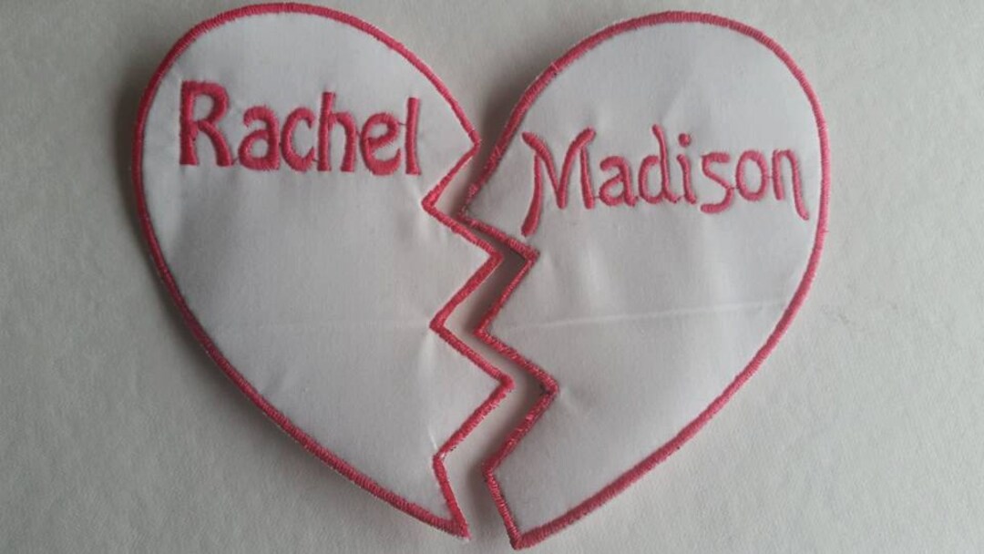 Best Friend Forever Iron on Name Patch Sew on Name Patch BFF - Etsy