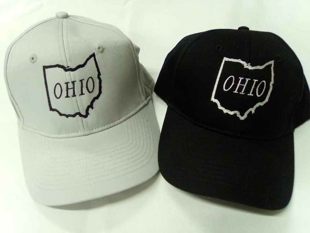 Ohio State Outline Embroidered Hat Baseball Cap State of Ohio Hat - Etsy