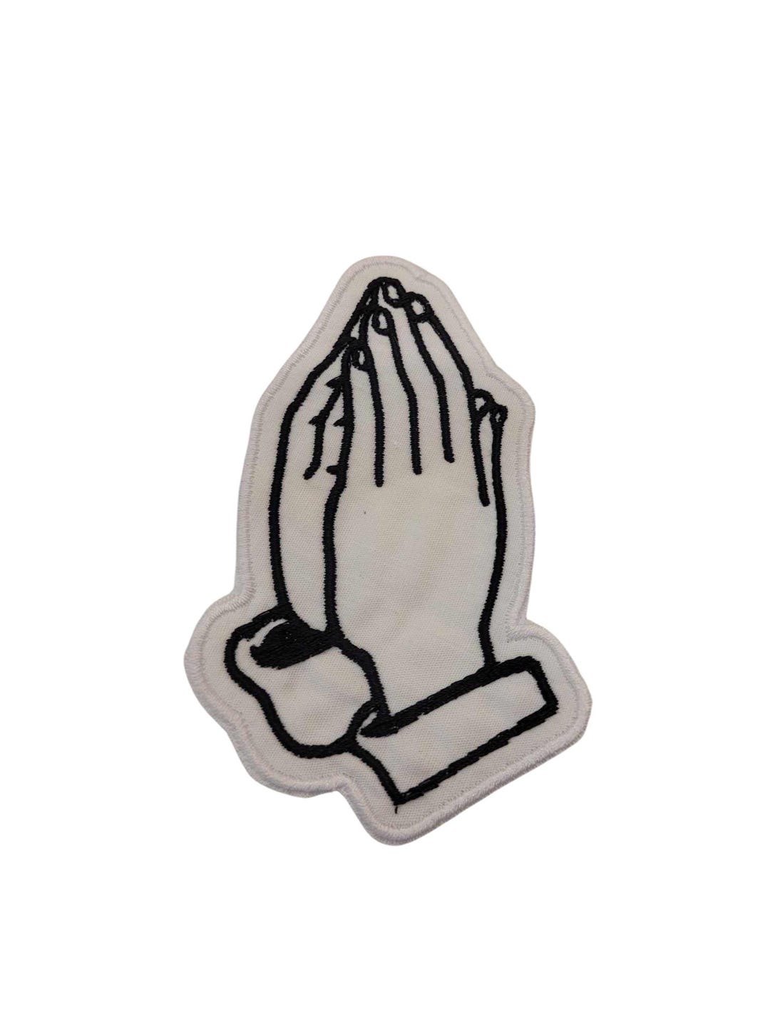Praying Hands Iron on Patch Sew on Bible Patch - Etsy