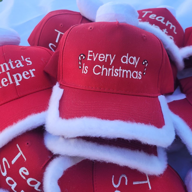 Santa Baseball Hat - Etsy