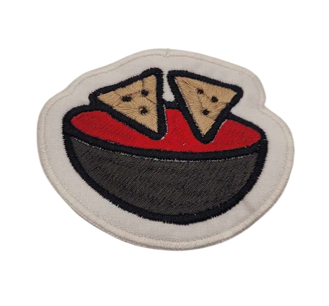 Chips and Salsa Iron on Patch Bowl of Nachos Sew on Patch - Etsy