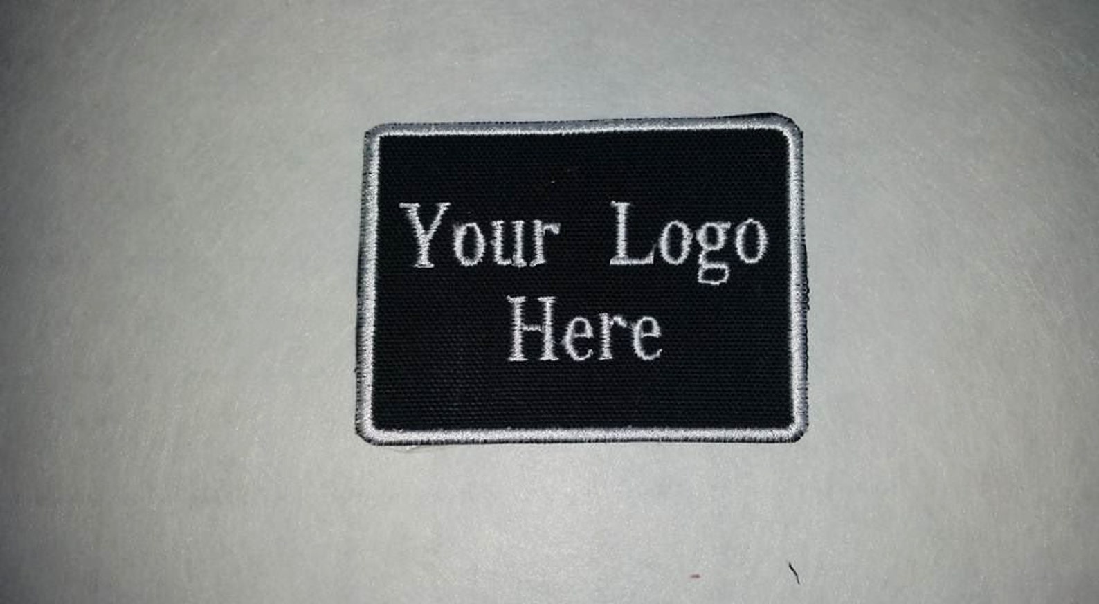 Custom Embroidered Duck Canvas Name Patches Small Business Work Shirt ...