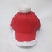 Santa Baseball Hats Youth Size Adult Size Custom Embroidered Small ...