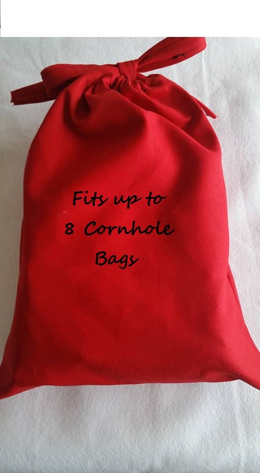 Cornhole Bag Carrying Case Draw String Bag Personalized Custom ...