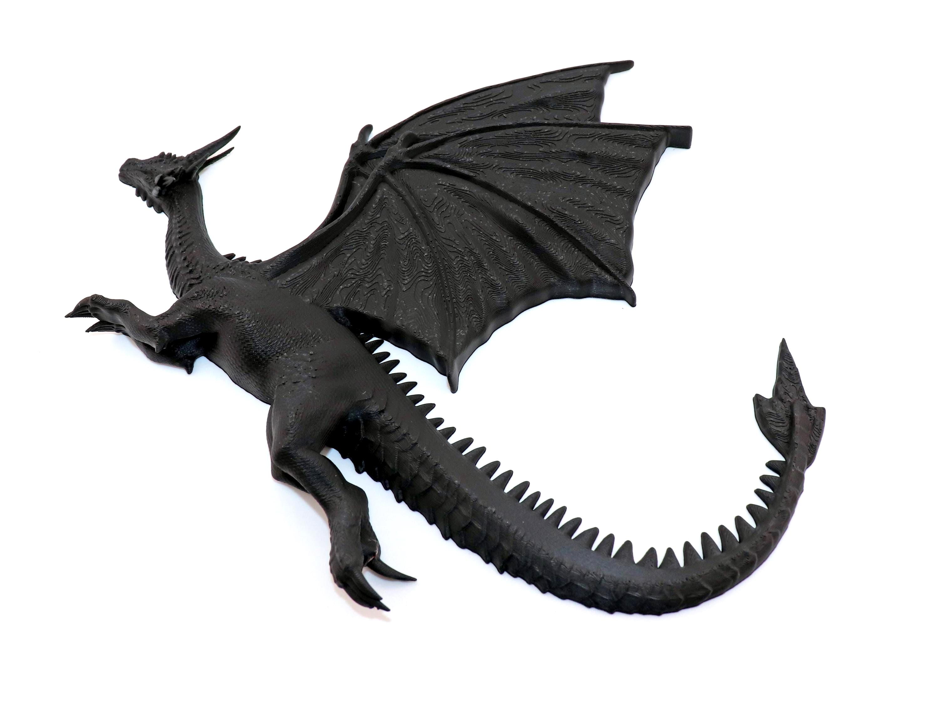3D Flying Dragon Wall Decor: Fantasy Art Sculpture - Etsy