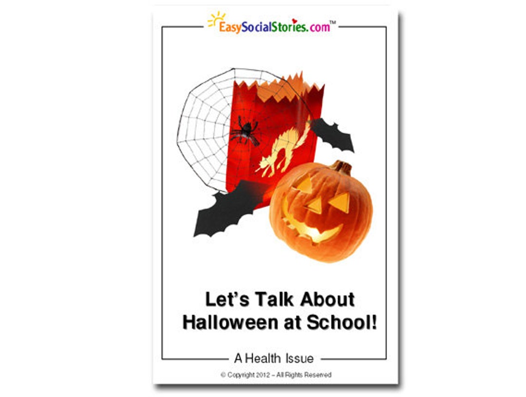 Let's Talk About Halloween! - Easy Social Story - Etsy
