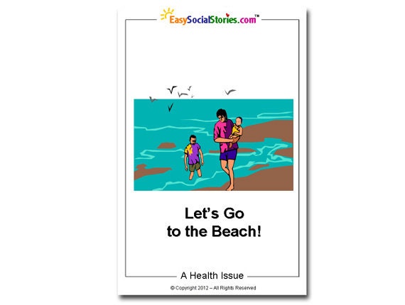 Let's Go to the Beach! - Easy Social Story - Etsy