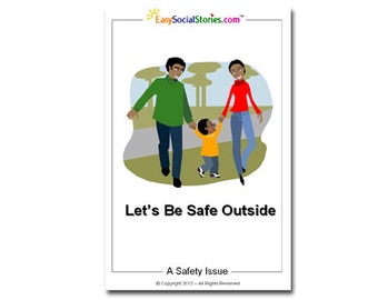 Social Story: Playing Red Light Green Light - Etsy