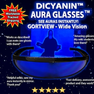 Dicyanin Aura Glasses - Etsy