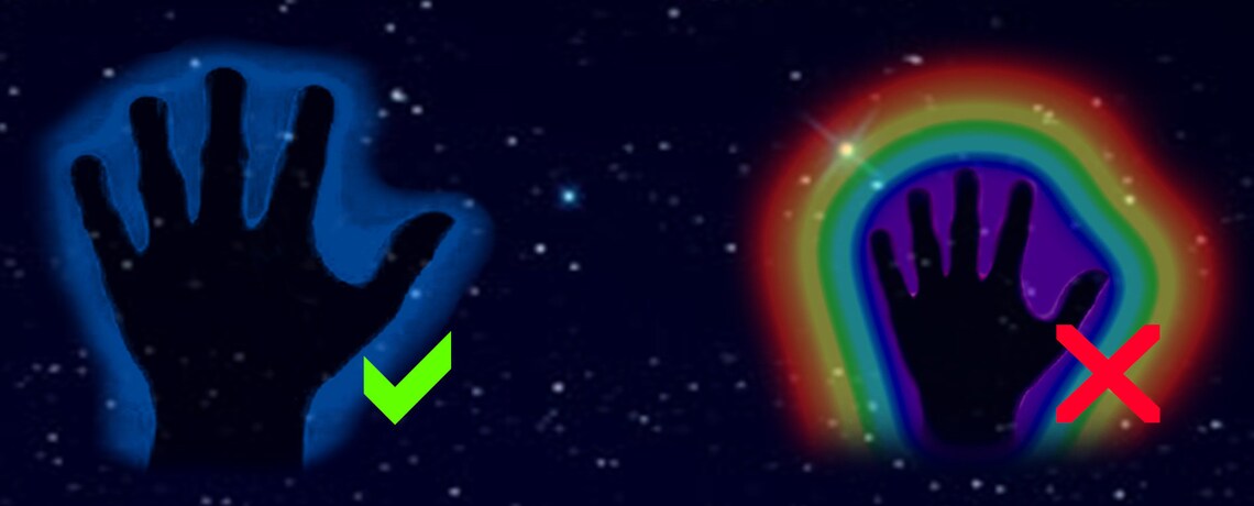 AURA GLASSES Dicyanin Style Psychic Reiki See Auras Chakras - Etsy Ireland