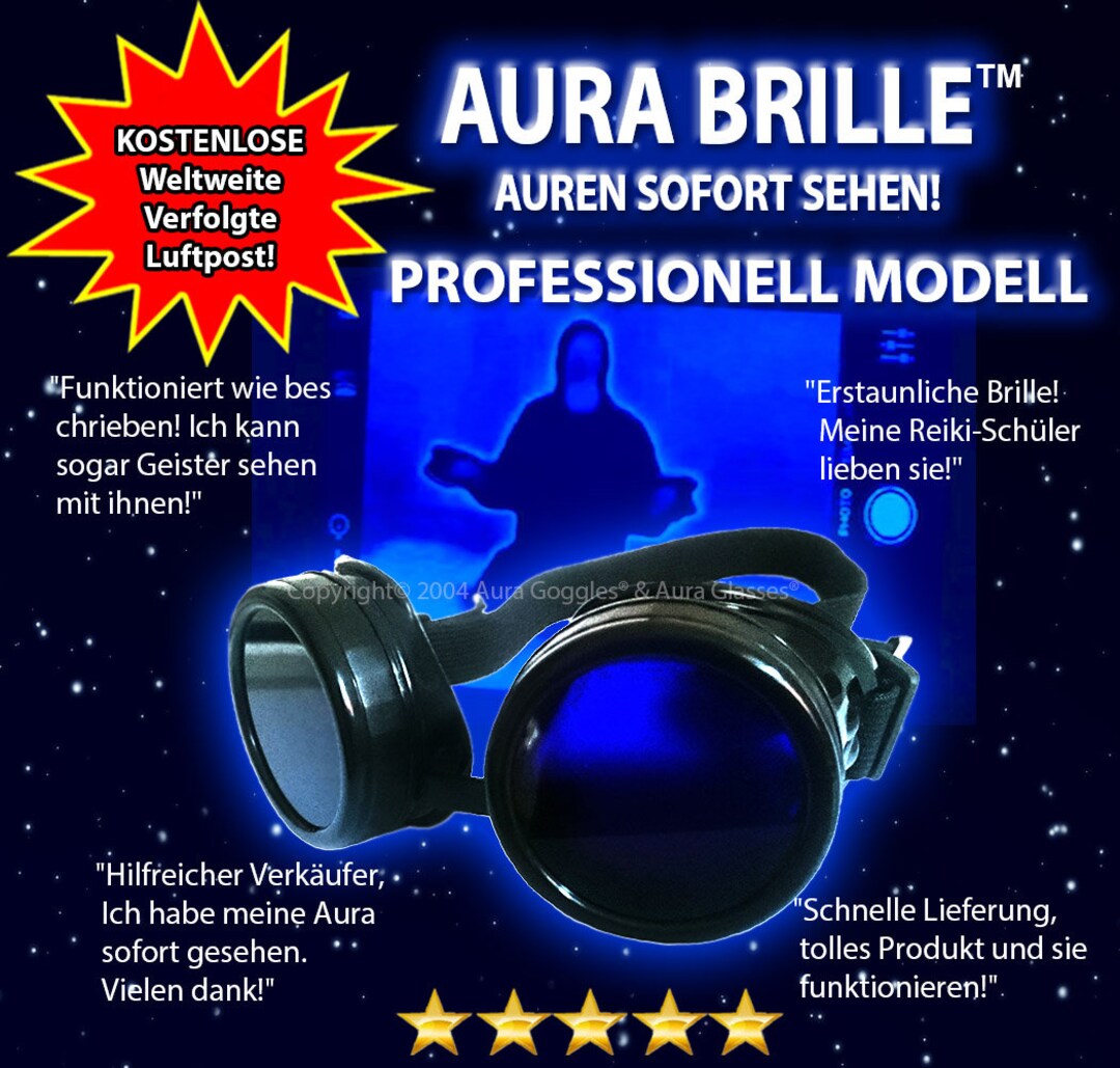 AURA BRILLE Dicyanin Stil Geisterjäger Geist Paranormale Heilung ...