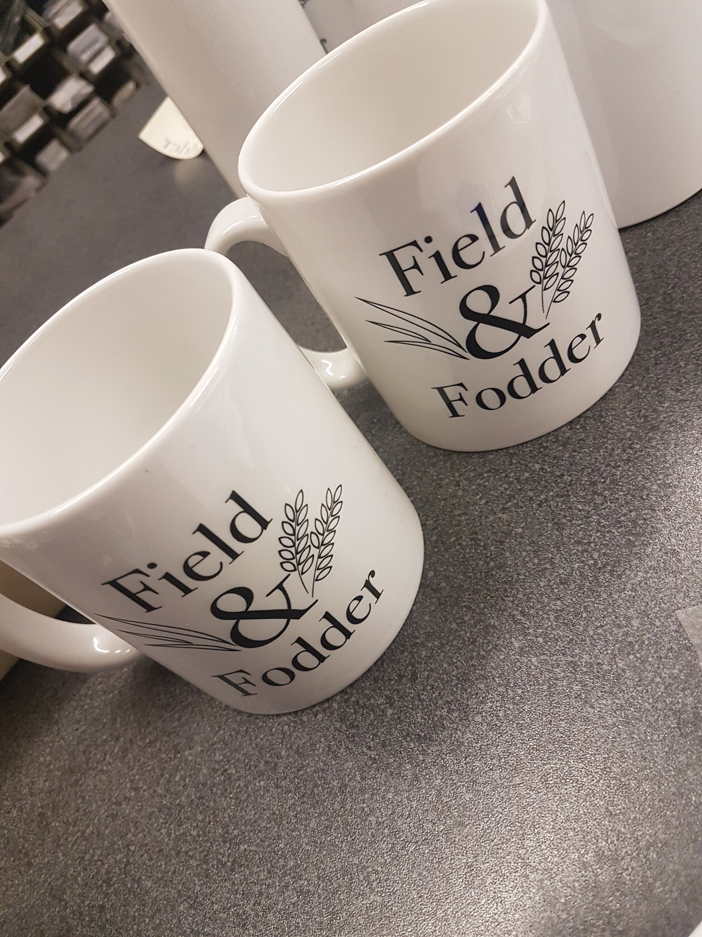 Create Your Own Business Mug by Adding Your Own Image or Text ...