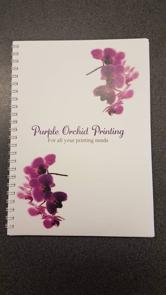 A4 and A5 Personalised Note Book Logo Note Book Business - Etsy UK