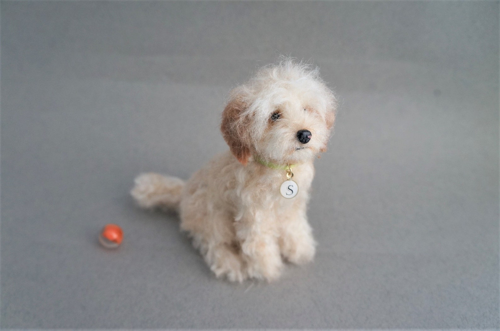 Needle Felted Goldendoodle Cockapoo Dog Custom Pet Replica - Etsy
