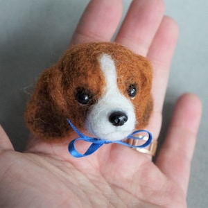 Needle Felting Tutorial: PDF Pattern How to Needle Felt a Dog Portrait ...