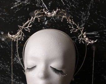 Silver Fae Crown - Etsy