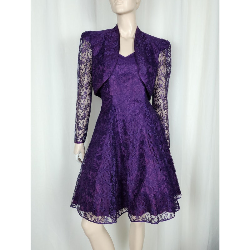 Purple Lace Bolero - Etsy