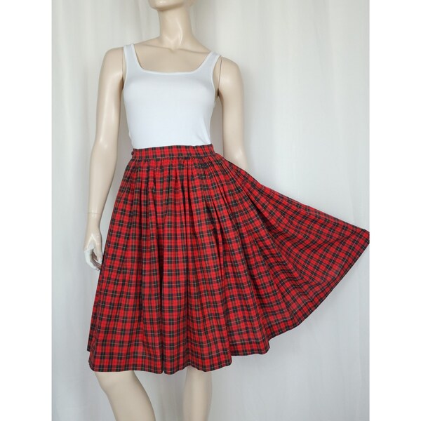 Red Plaid - Etsy