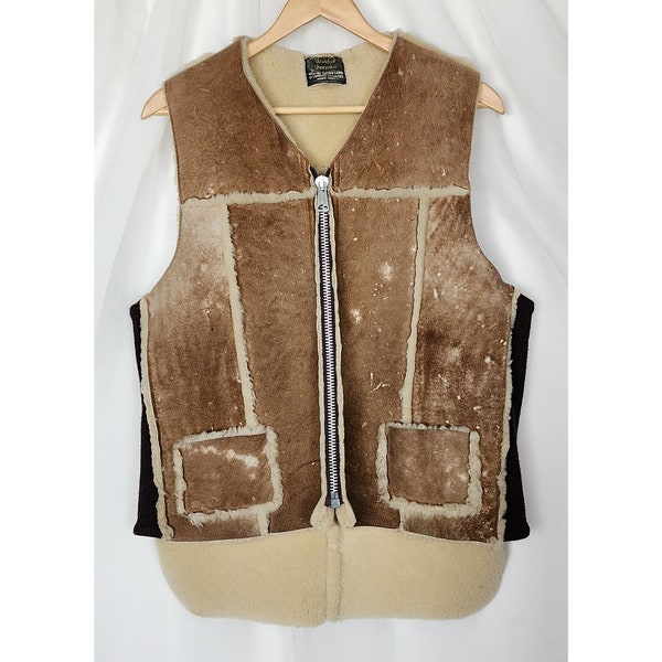 Sheepskin Vest - Etsy