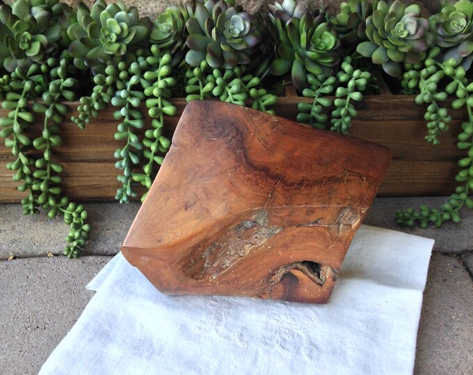Vintage Mid Century Tree Box With Lid - Etsy