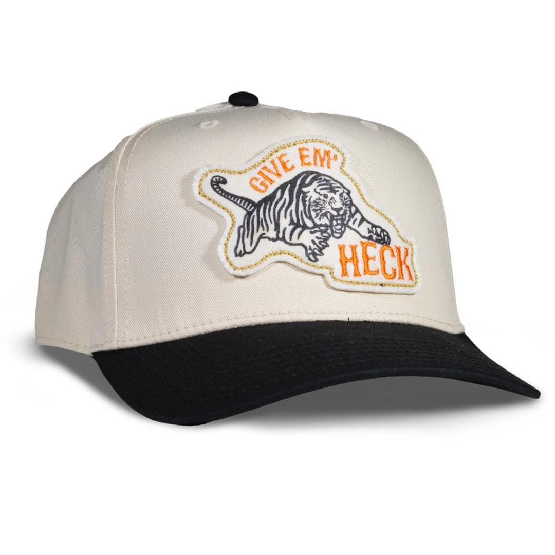 Give 'em Heck Toney Hat: Two-tone Baseball Cap - Etsy