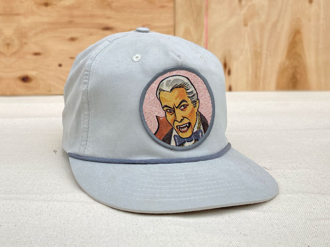 Dracula Patch Rope Hat - Snapback Baseball Cap - Etsy