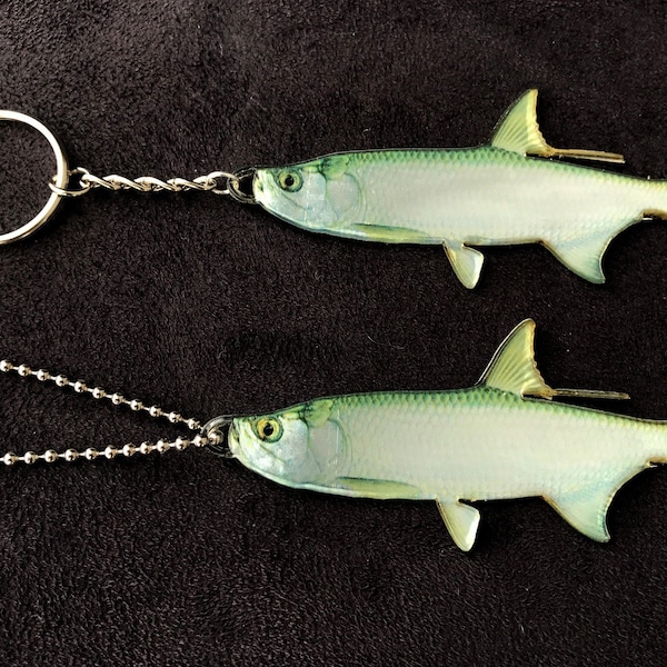 Fish Keychain - Etsy