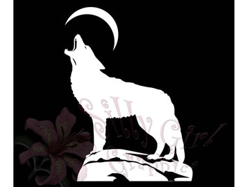 Coyote vinyl decal | Etsy