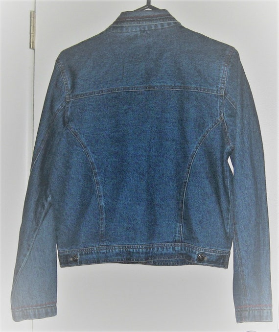 M Ladies New Identity Medium Weight Denim jacket Hand… - Gem