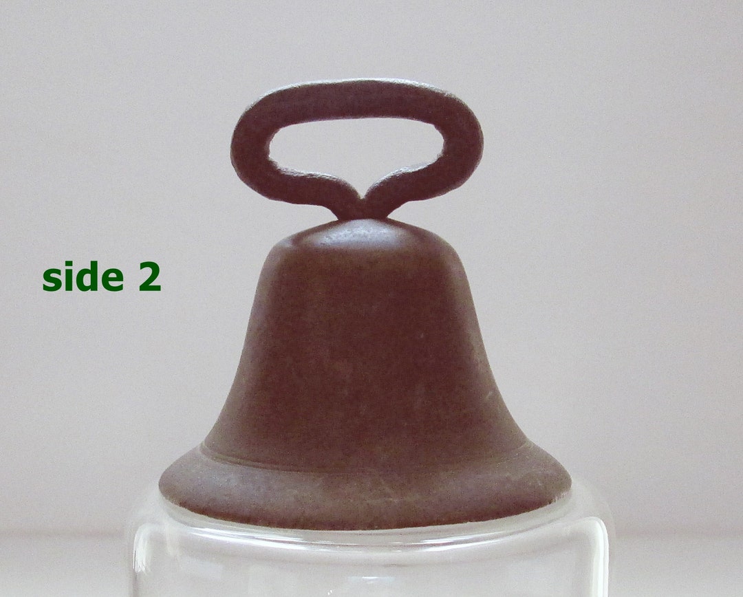 Vintage Brass Cow Bell, Iron Clapper, Farmhouse Decor - Etsy