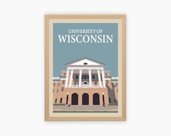 University of Wisconsin Madison Digital Download Prints - Etsy