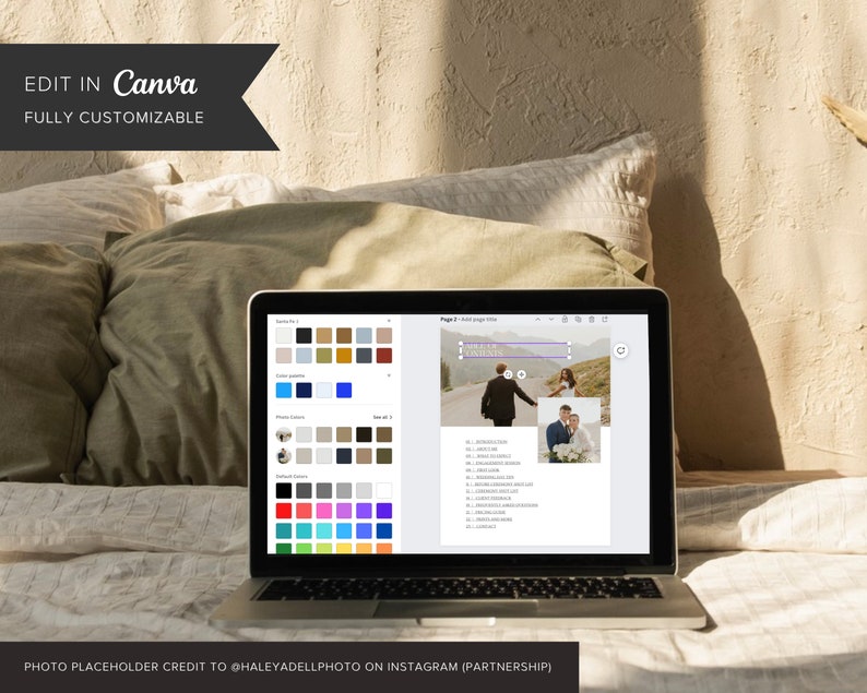 Photographer Client Guide Magazine Pricing Template Edit on - Etsy