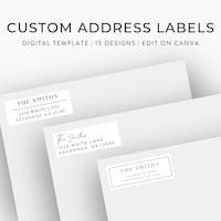 Address Label - Etsy