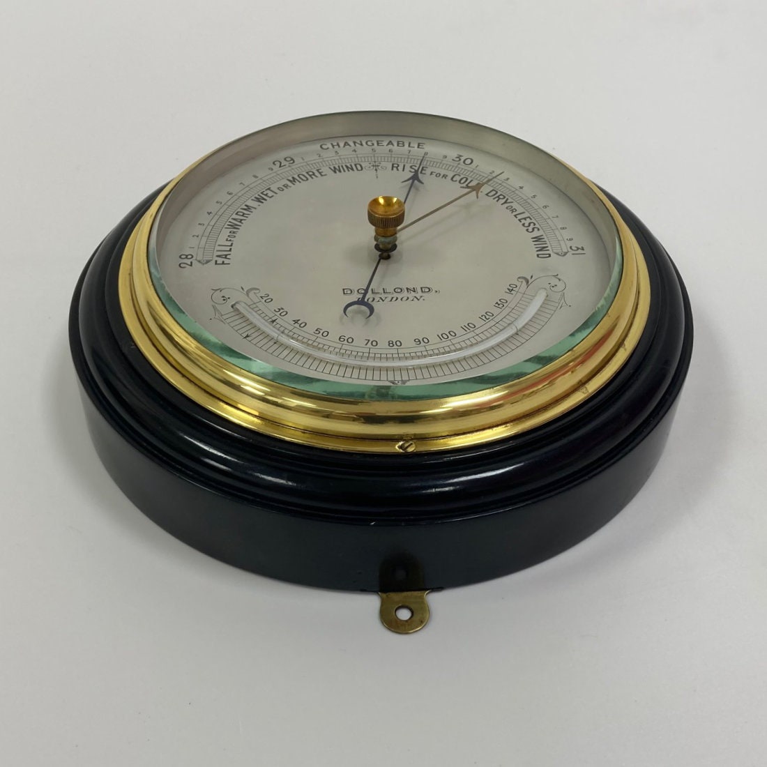 Victorian Ebonised Aneroid Wall Barometer by Dollond of London - Etsy
