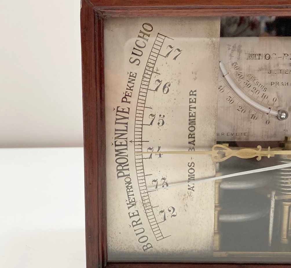 French Victorian Atmos Barometer - Etsy