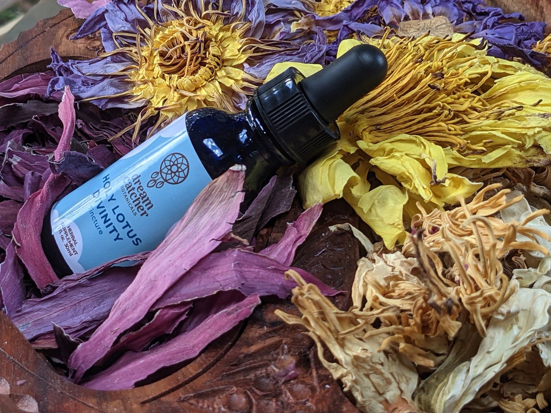 Super Potent Blue Lotus Mix, Nymphaea Caerulea, Organic 10X Tincture ...