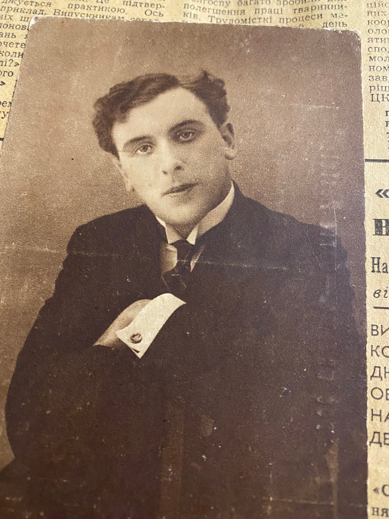 Silent Film Actors Vitold Polonsky Russian Empire 1900s | Etsy