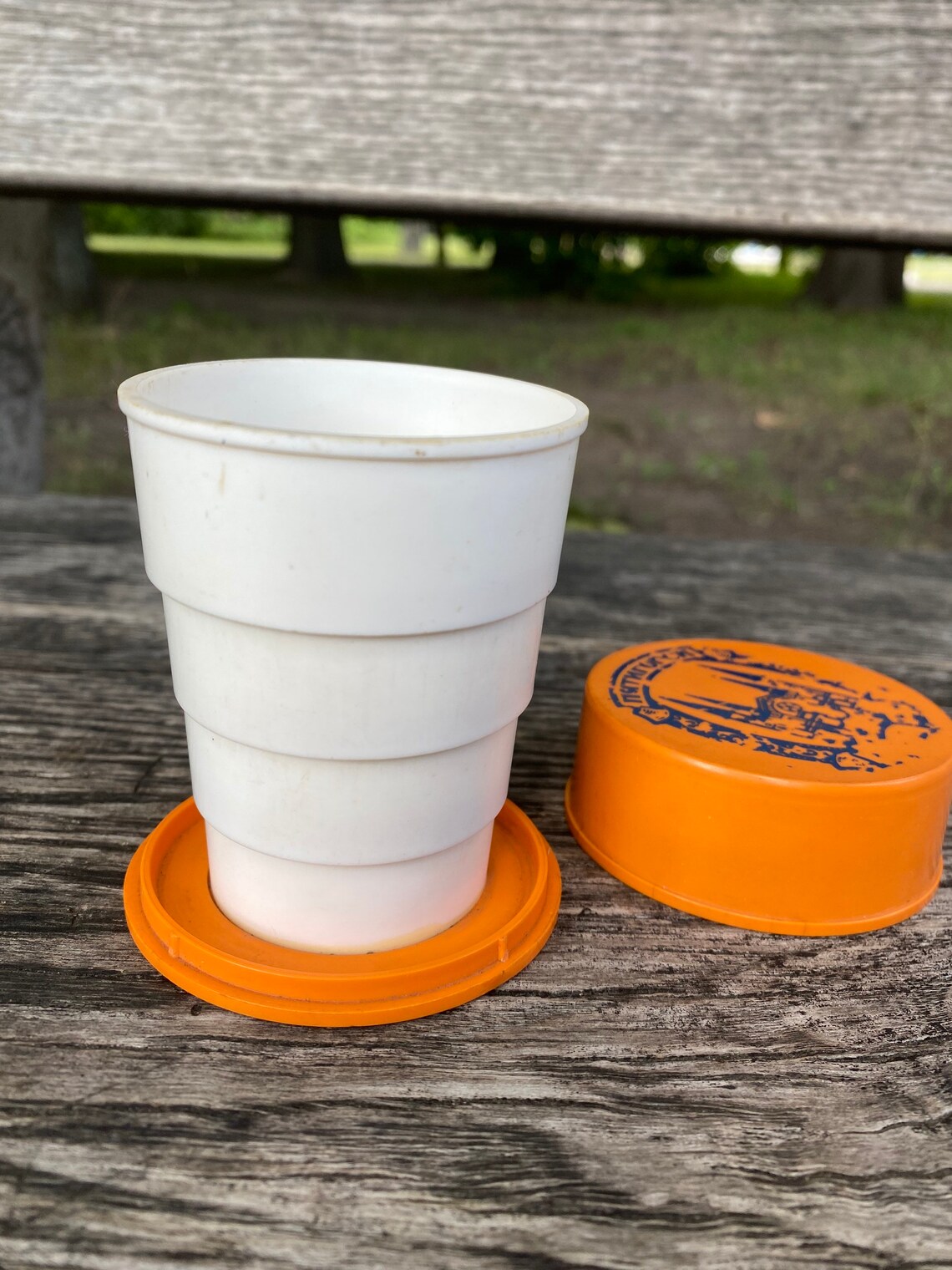 Vintage folding plastic cup Soviet era USSR soda cup pocket | Etsy