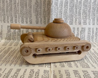 Wooden Tank Model - Etsy