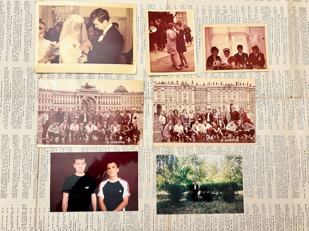 Old Soviet Photo Soviet People Photos of a Feast 80 S Eastern Europe ...