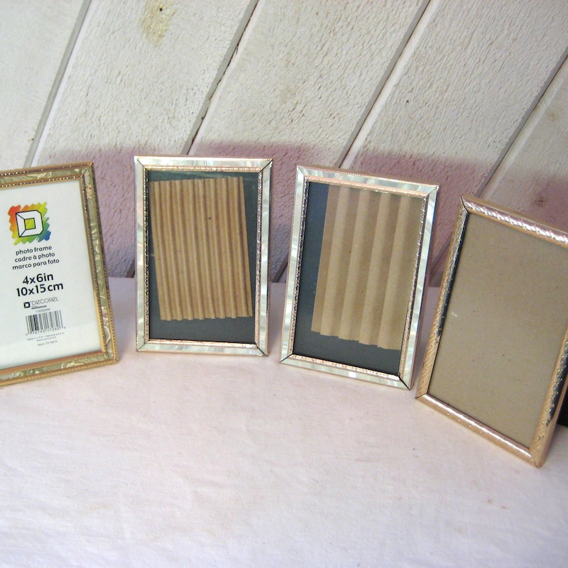 70s Metal Photo Frame - Etsy
