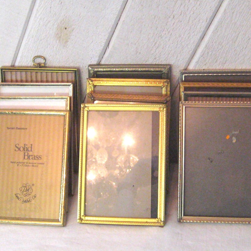 Brass Picture Frame - Etsy