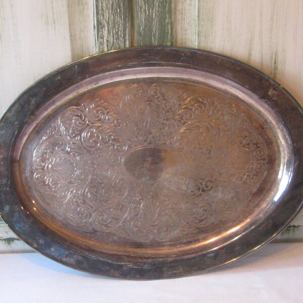 Oneida Silver Plate Tray - Etsy
