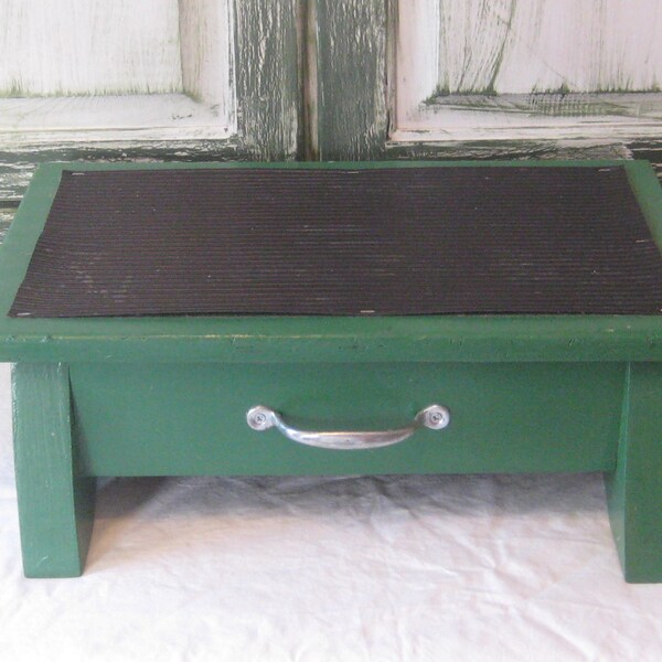 Wood Foot Stool - Etsy
