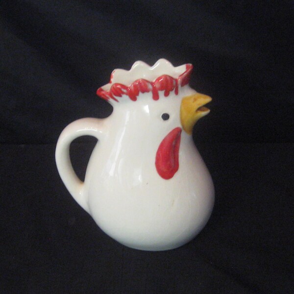 Rooster Pitcher - Etsy