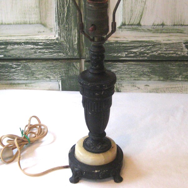 Cast Iron Lamp - Etsy