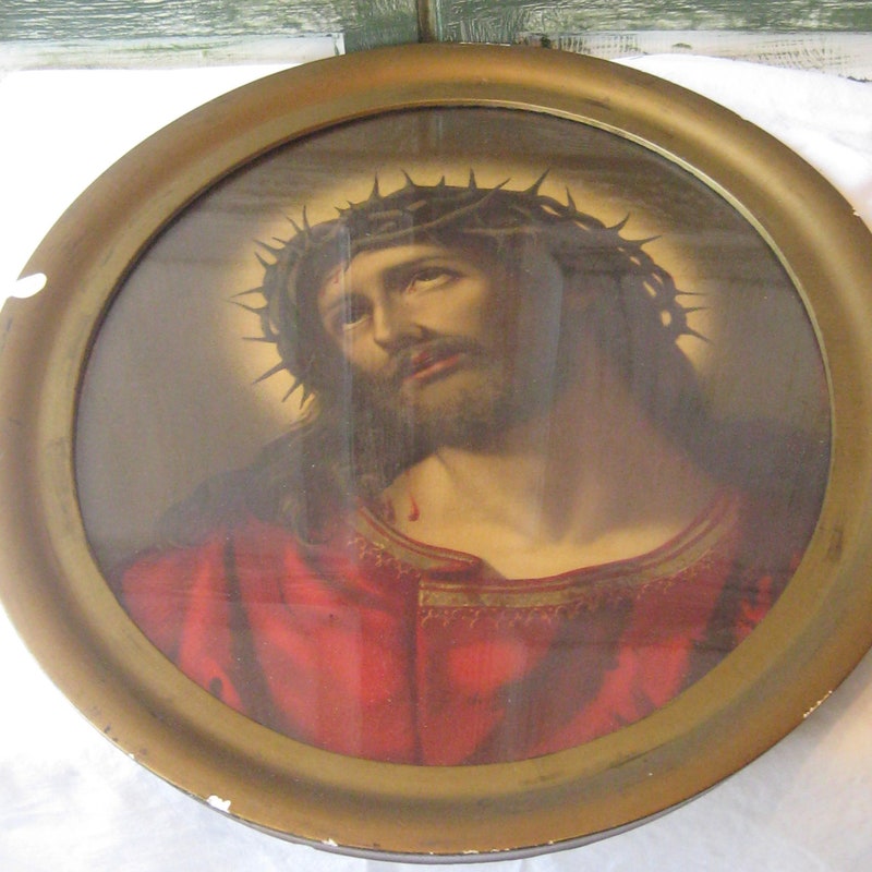 Antique Jesus - Etsy