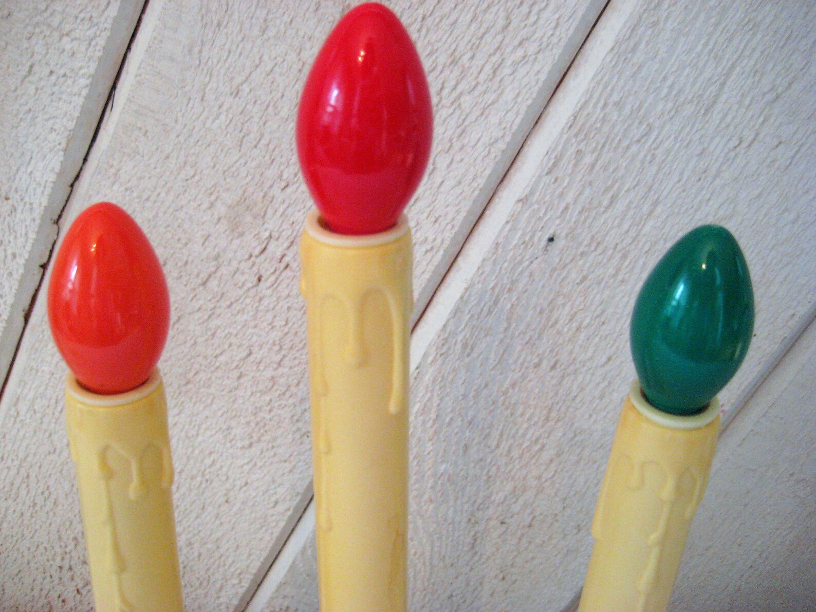 Vintage Electric Window Candle, Christmas Holiday Lights, Three Candles ...